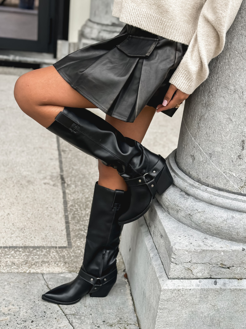 Santiags Austin - Noir