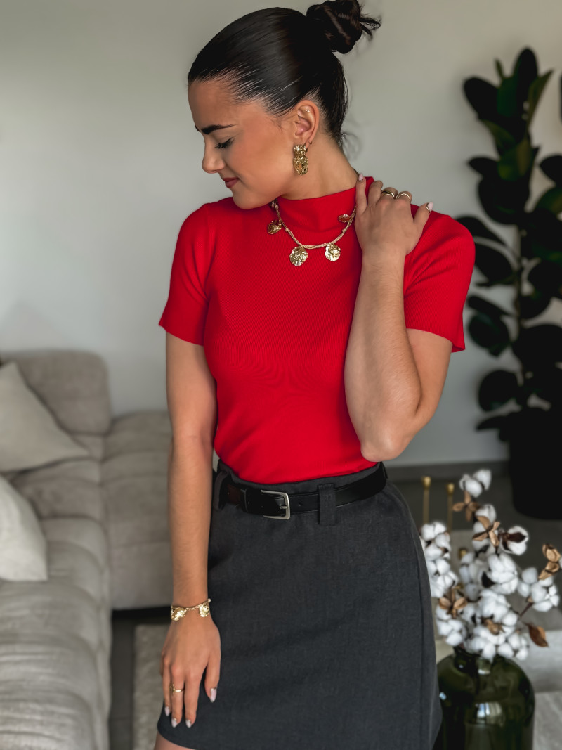 Jupe short Alizea - Gris