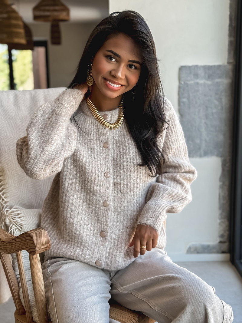 Gilet Thiméa - Taupe