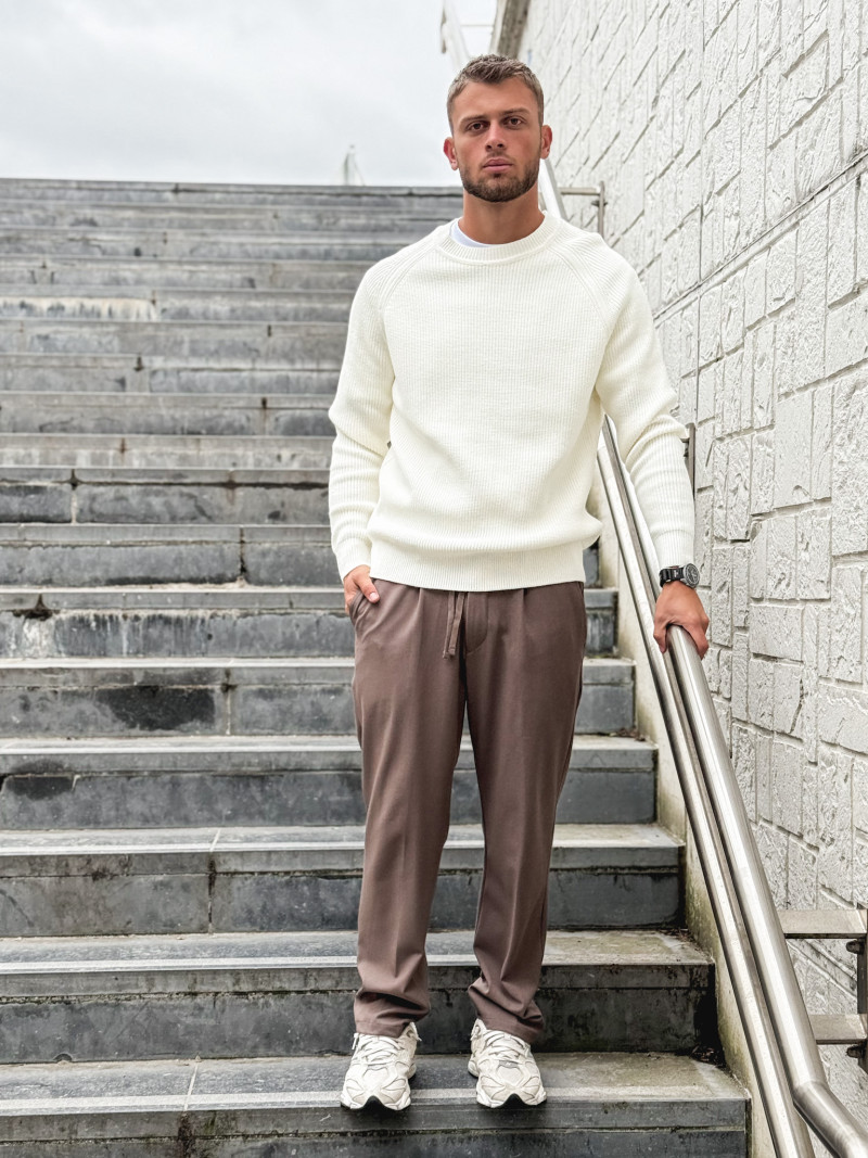 Pull Timothée - Blanc