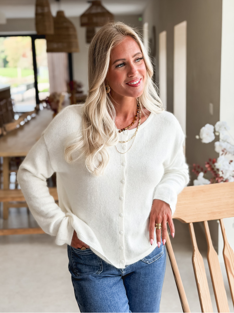 Pull Zaria - Blanc