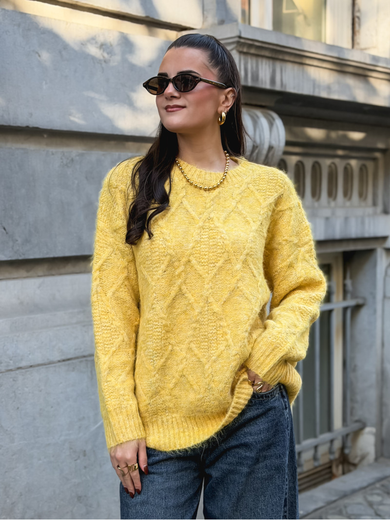 Pull Sam - Jaune