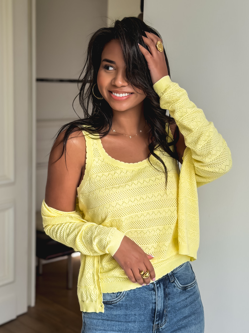 Gilet Maryssa - Jaune